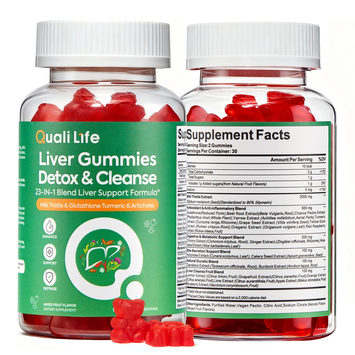 Liver cleanse detox gummies benefits