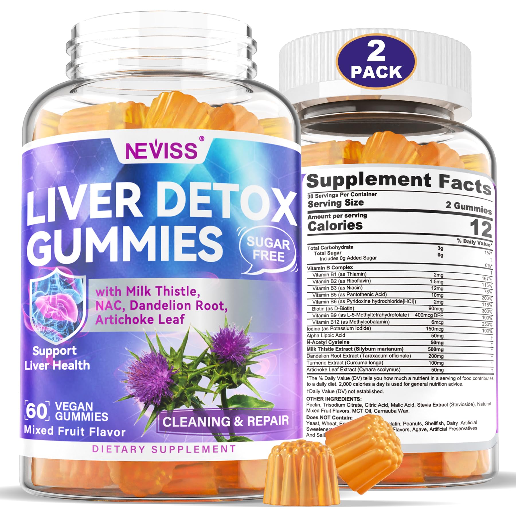 liver cleanse detox gummies