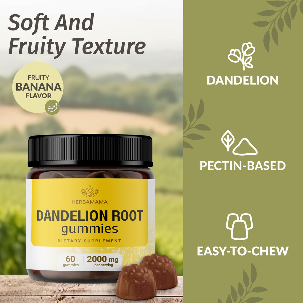 Liver cleanse gummies with Dandelion Root