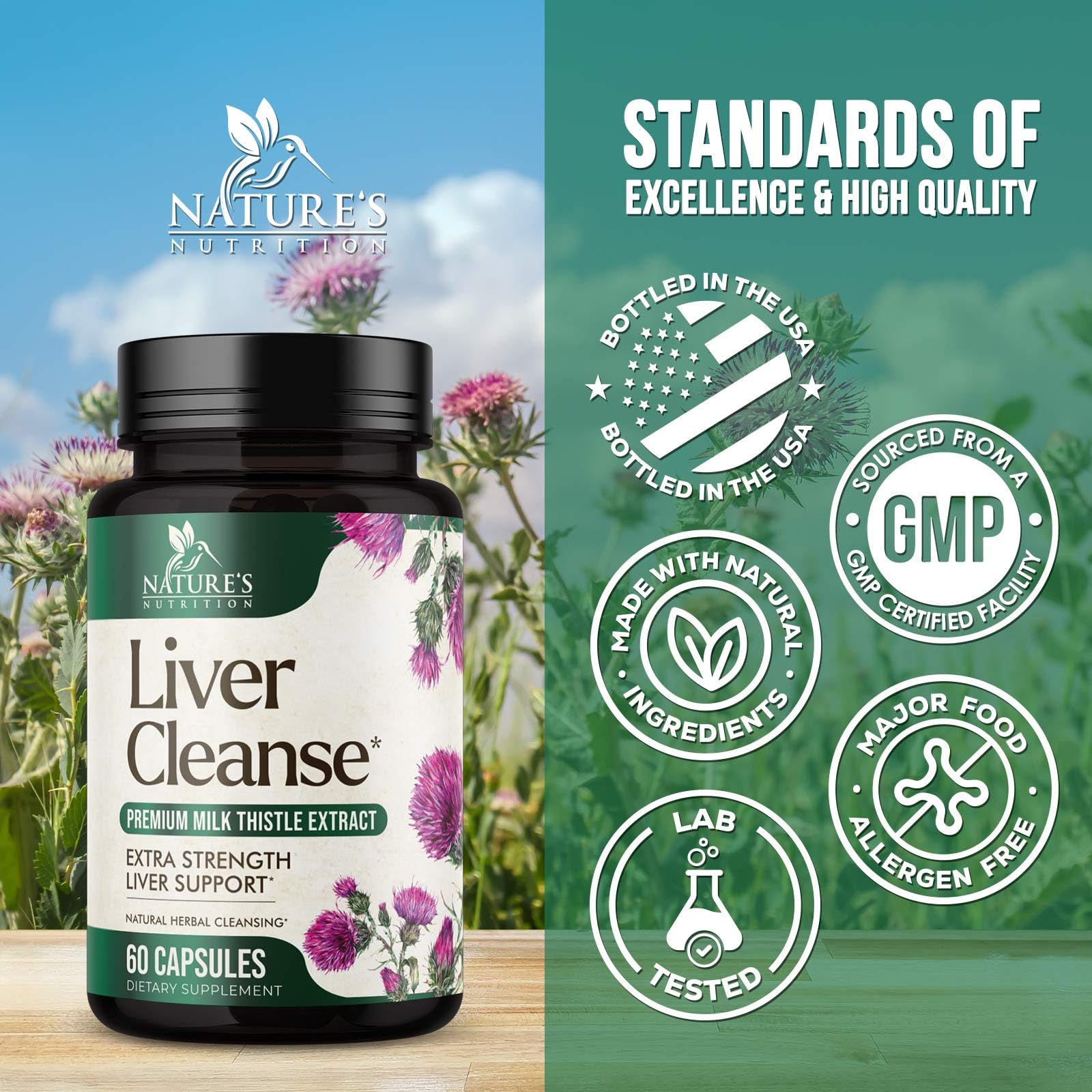 Liver Cleanse herbal capsules