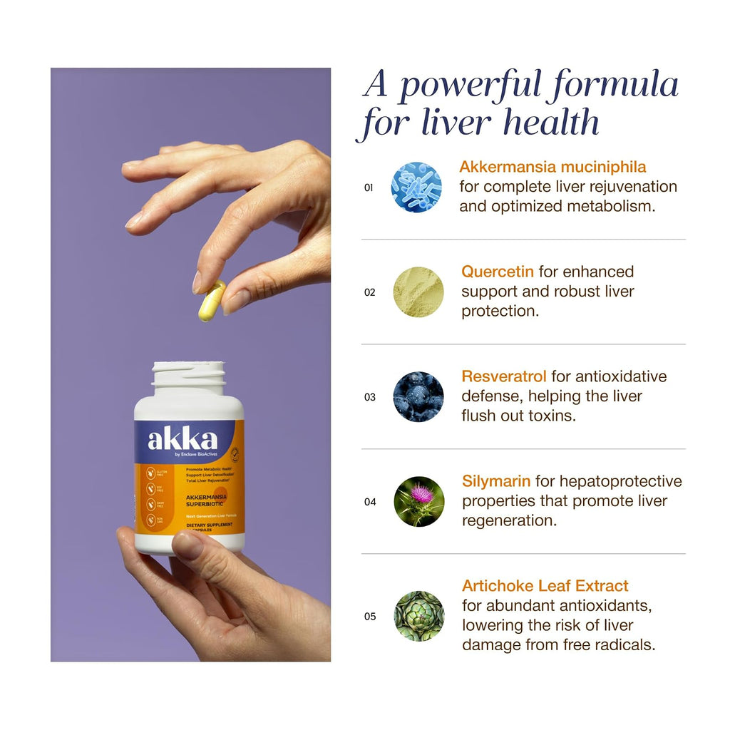 liver cleanse with AKKA probiotics