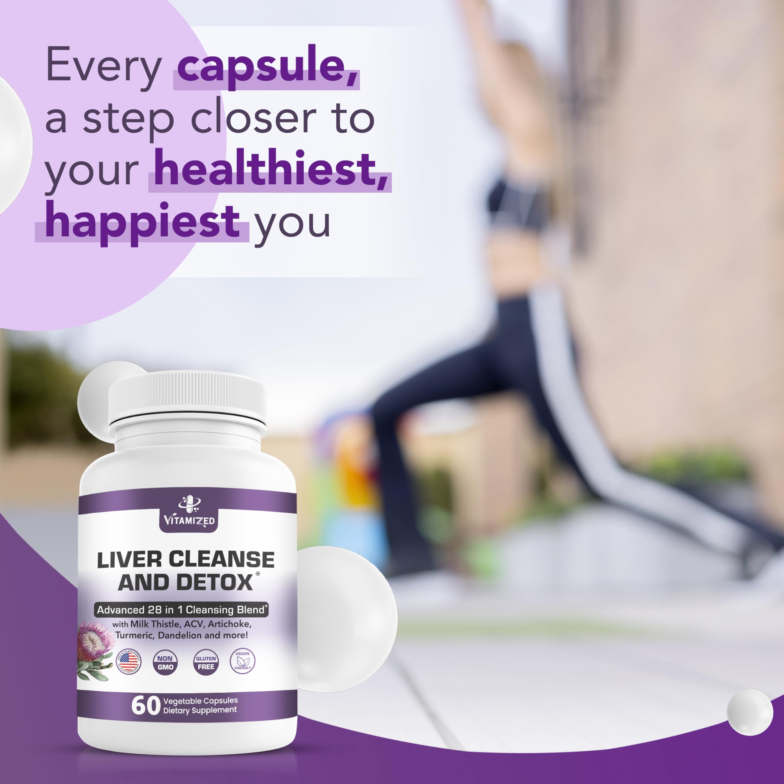liver detox supplements with milk thistle