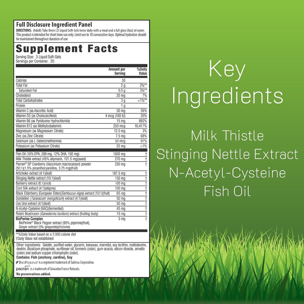 liver detox support with Irwin Naturals