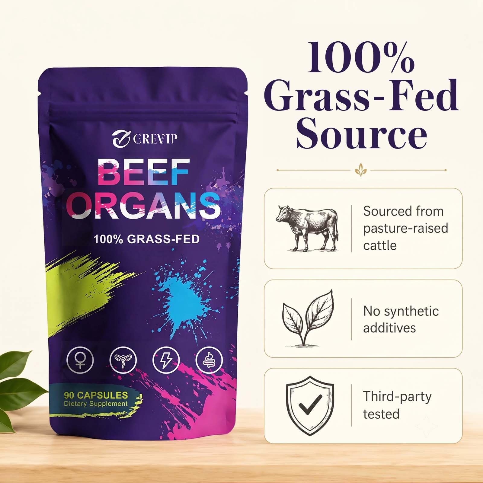 Liver extract for enhanced energy