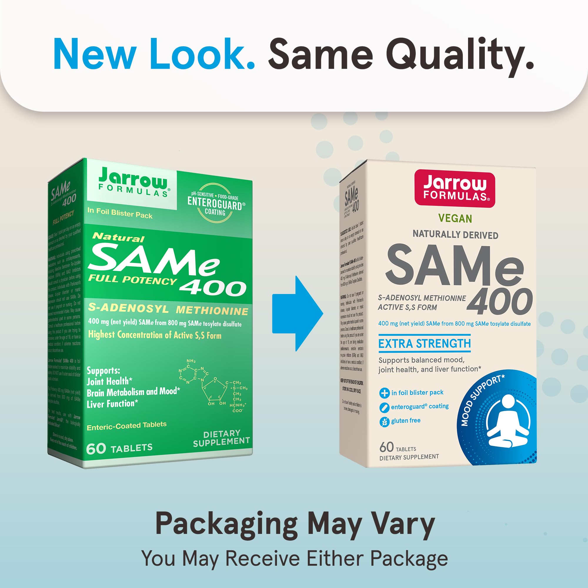 liver function support with SAMe tablets