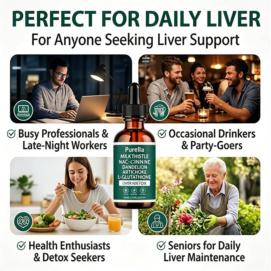 Liver health supplement in liquid form