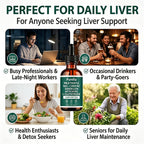 Liver health supplement in liquid form