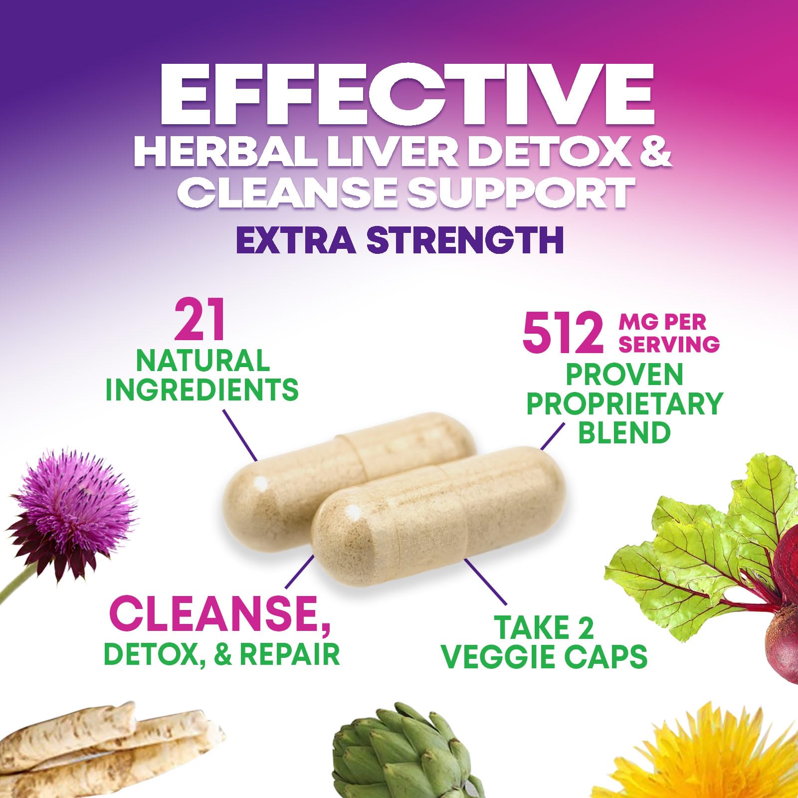 liver health supplement with herbs
