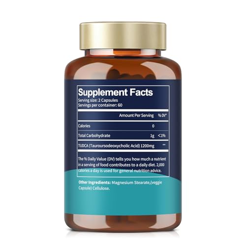 Liver health supplement with TUDCA