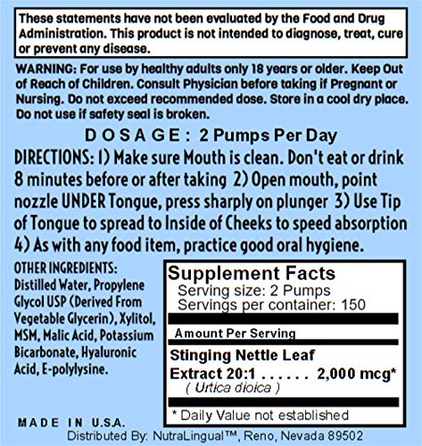 liver health support stinging nettle