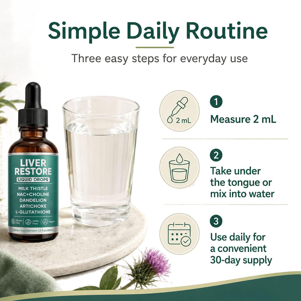 Liver Restore Milk Thistle benefits