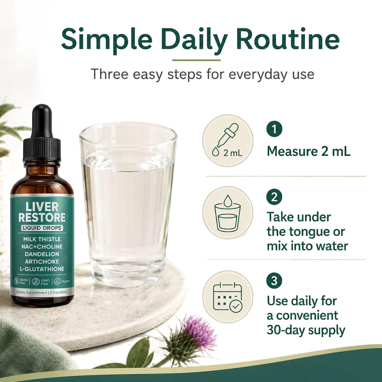 Liver Restore Milk Thistle benefits