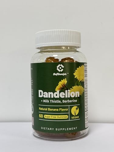 liver support dandelion root gummies