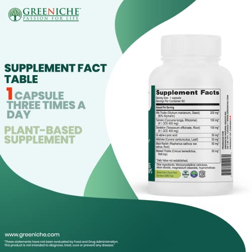 liver support with milk thistle extract