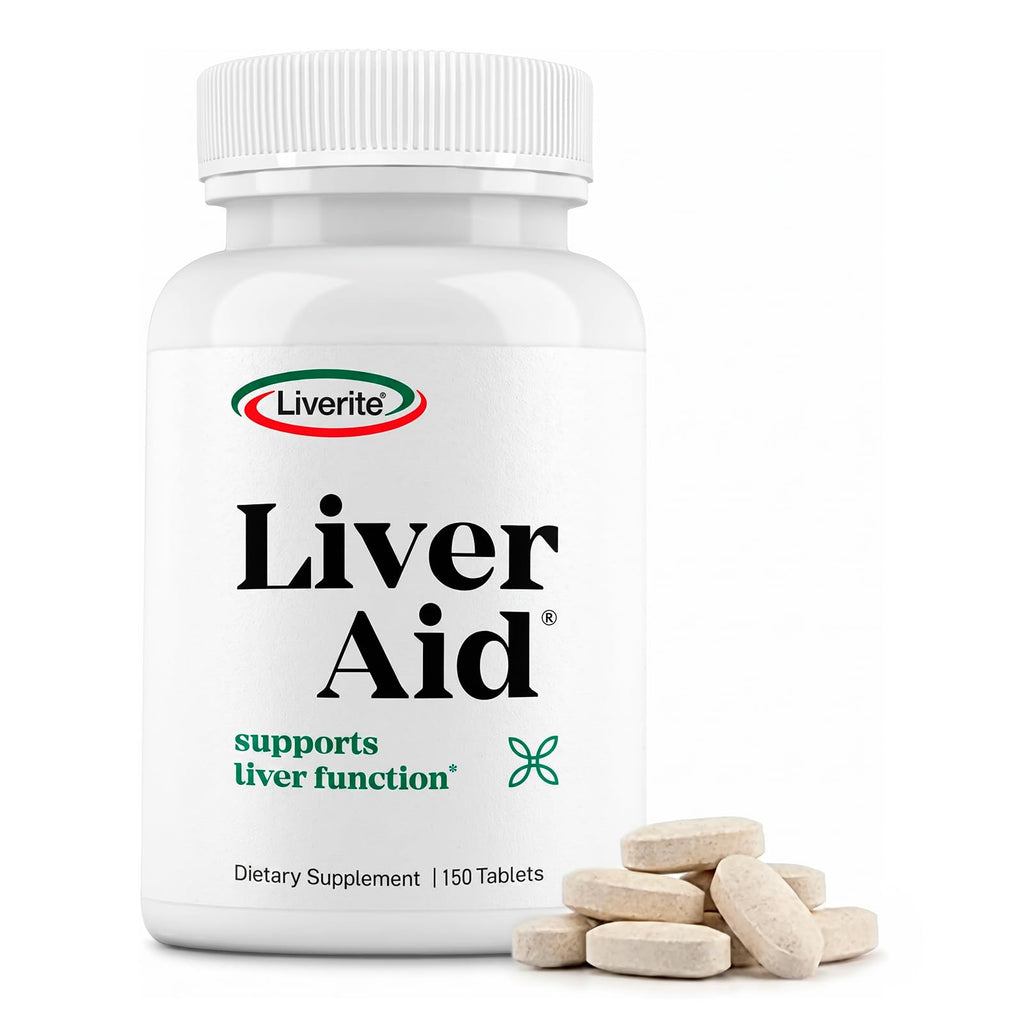 LIVERITE liver support supplement tablets