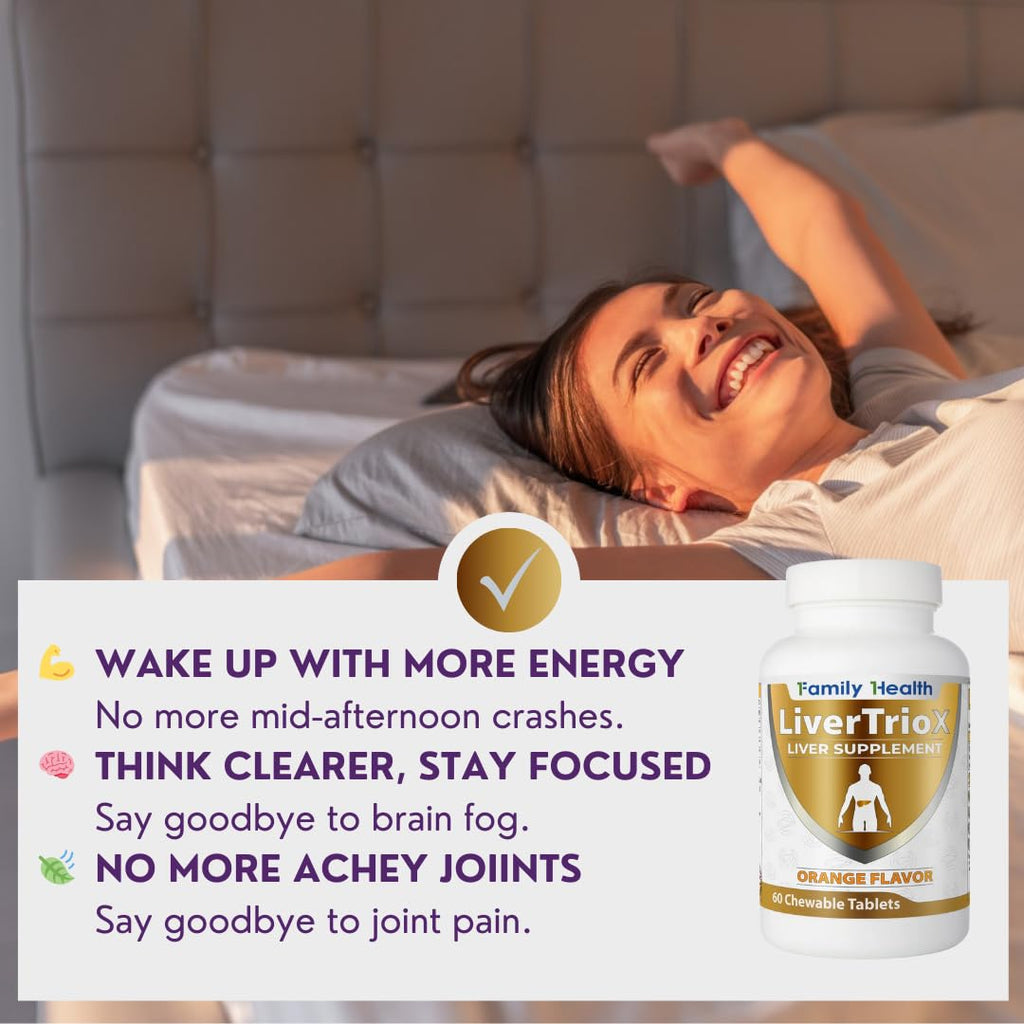 LiverTrioX chewable tablets for wellness