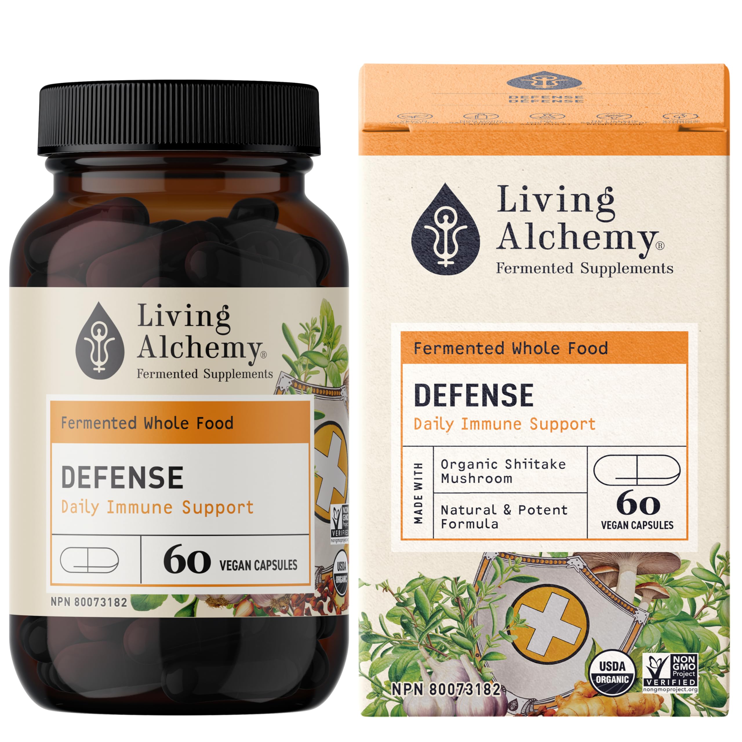 Living Alchemy immune support capsules