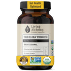 Living Alchemy probiotic capsules for gut health