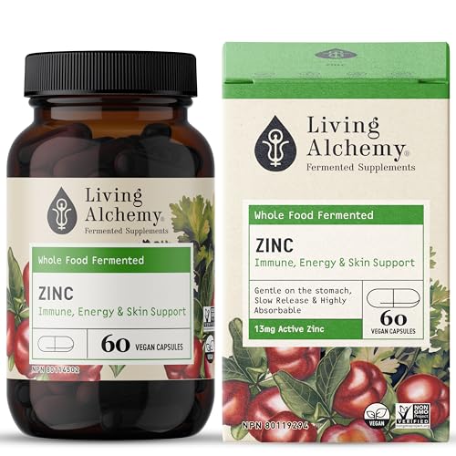 Living Alchemy zinc capsules for energy