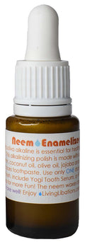 Living Libations neem enamelizer for teeth