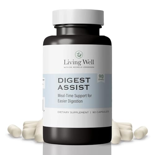Living Well Digest Assist capsules for digestion