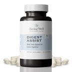 Living Well Digest Assist capsules for digestion