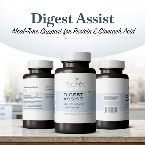 Living Well Digest Assist for bloating relief
