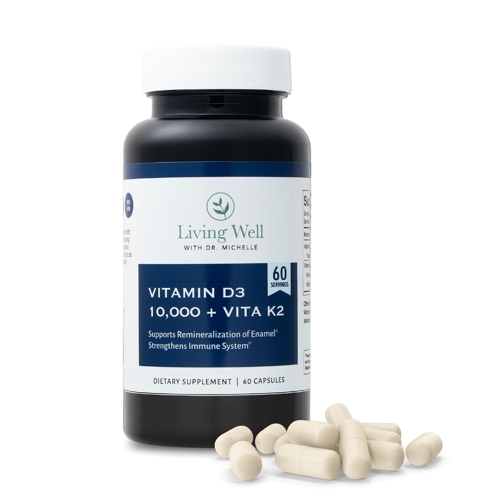 Living Well Vitamin D3 supplement benefits