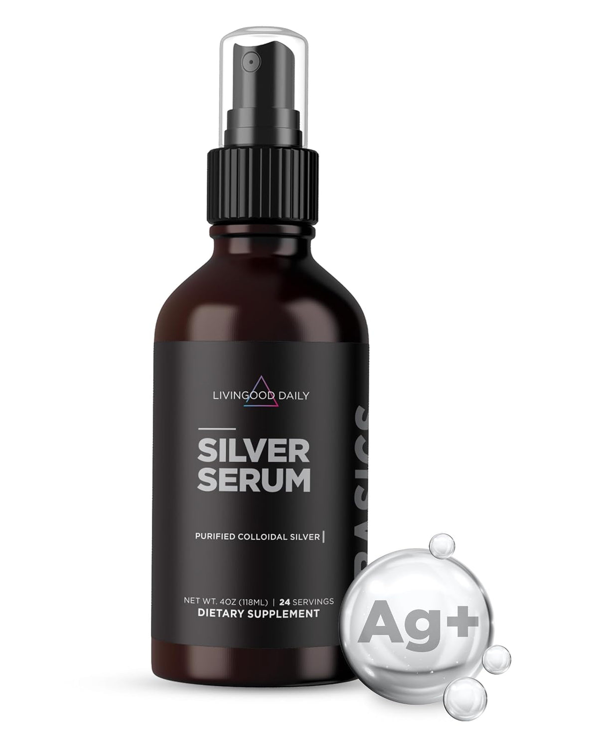 Livingood Daily Silver Serum benefits