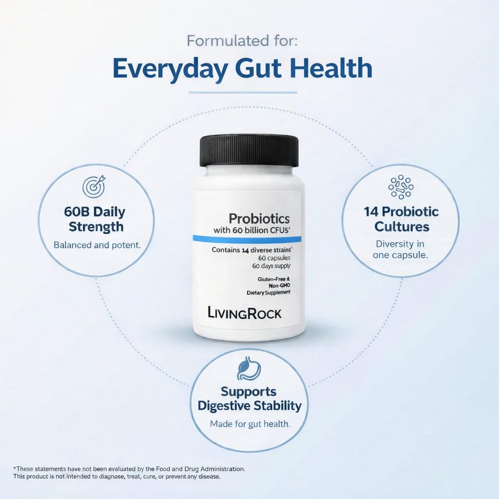 LivingRock probiotics for immune boost