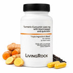 LivingRock turmeric curcumin capsules benefits