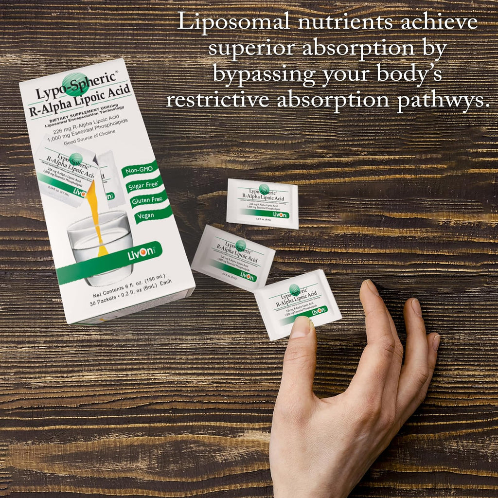 LivOn Laboratories alpha lipoic acid packets