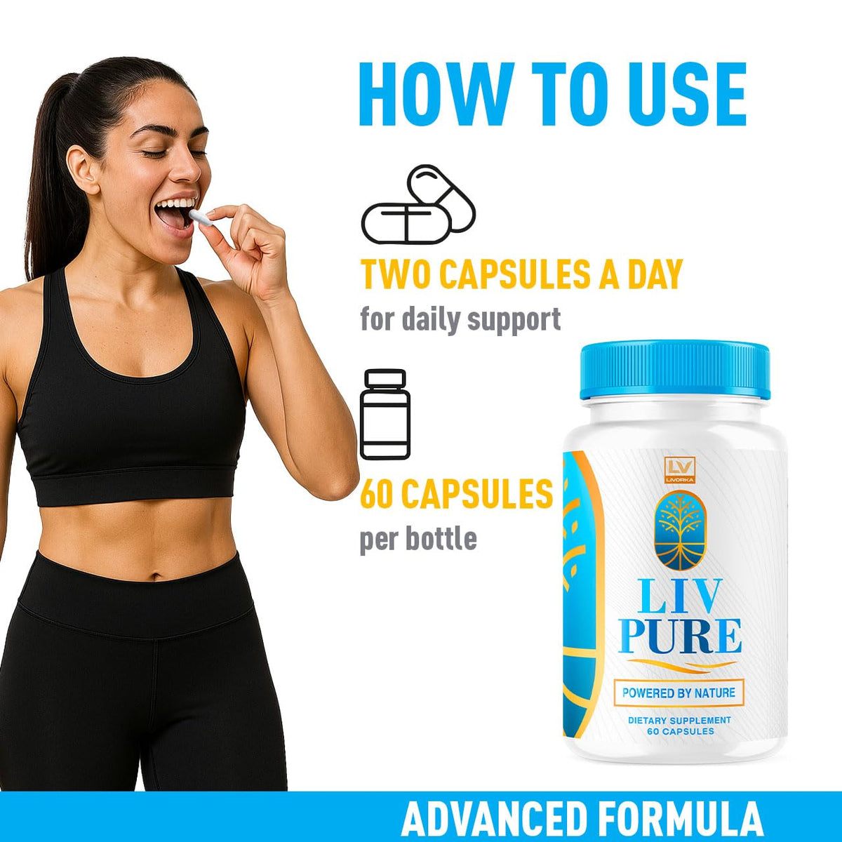 LIVORKA kids multivitamin for growth