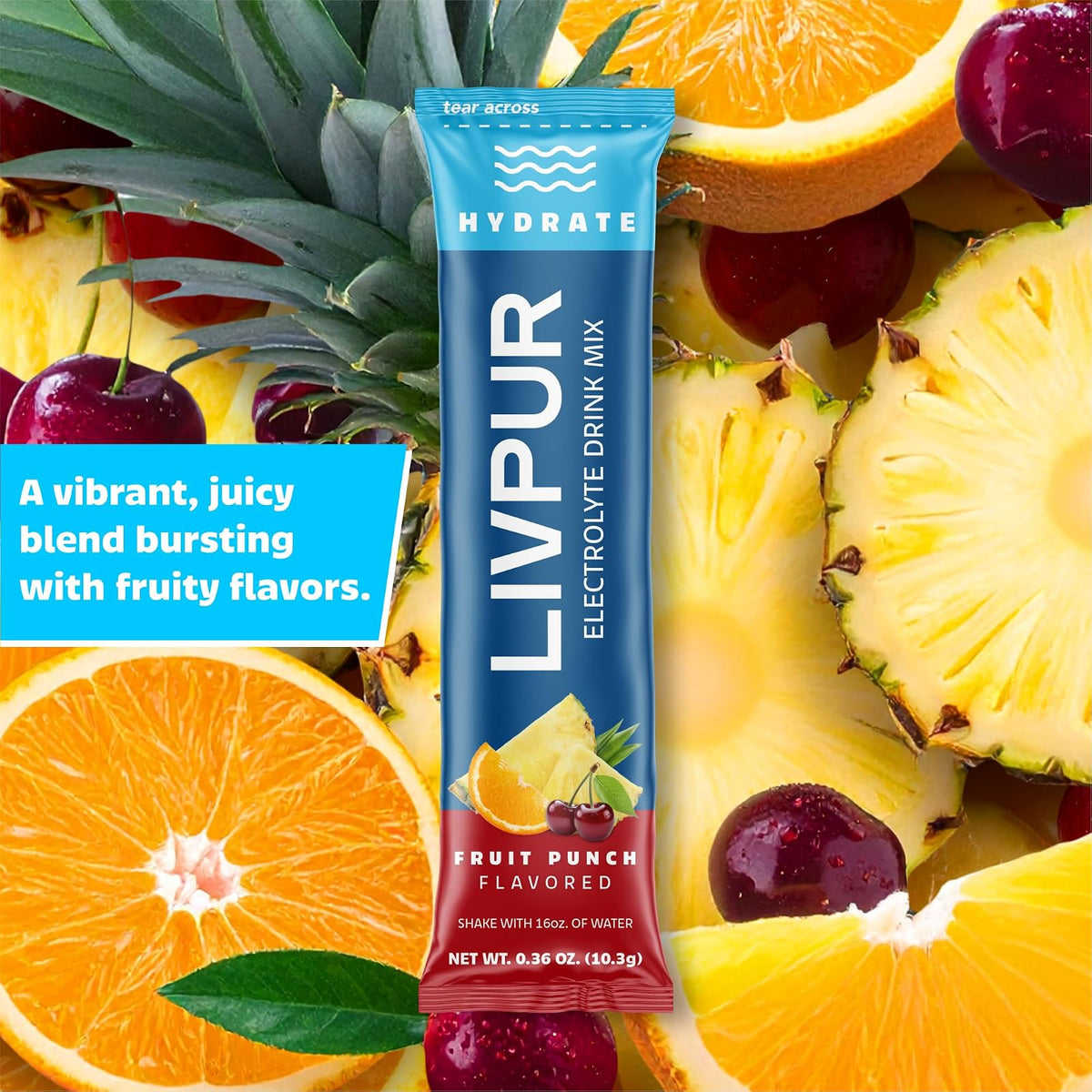 LIVPUR electrolyte powder for sports recovery