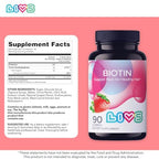 LIVS biotin gummies boost energy levels