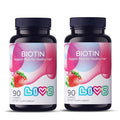 LIVS biotin gummies for healthy hair