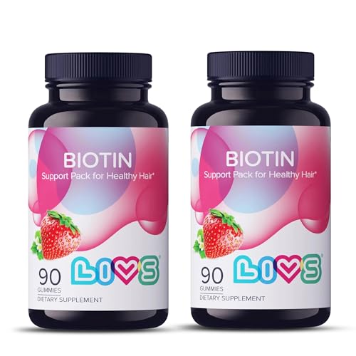 LIVS biotin gummies for healthy hair