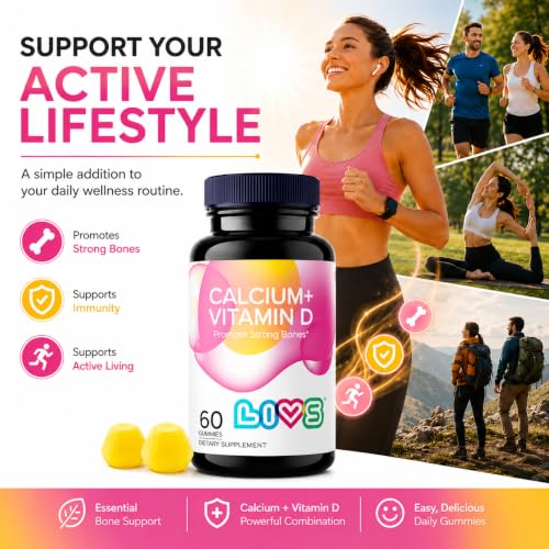 LIVS cotton candy calcium supplement