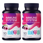LIVS elderberry gummies for immune support