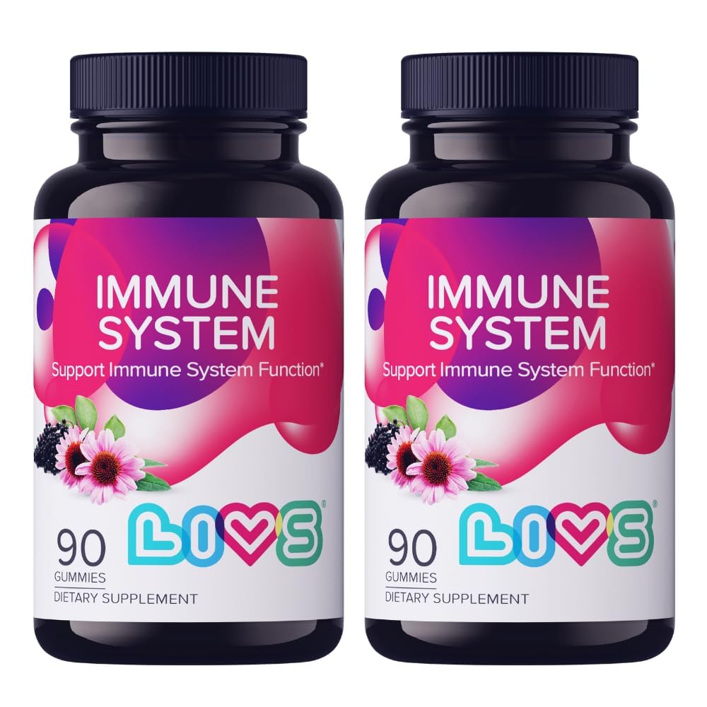 LIVS elderberry gummies for immune support