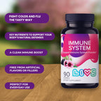 LIVS elderberry syrup alternative