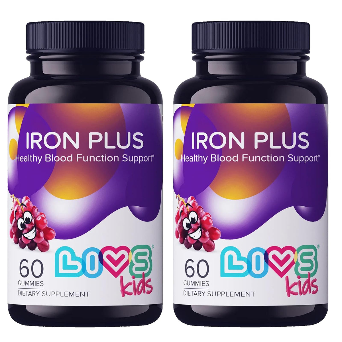 LIVS iron gummies for kids