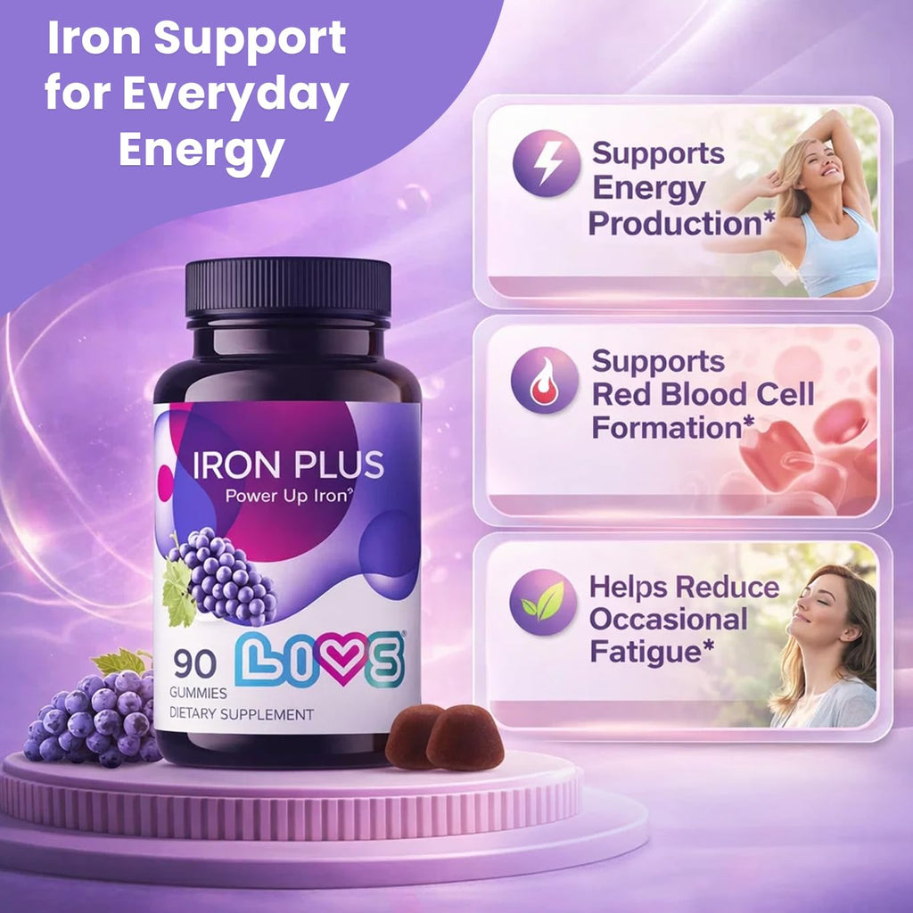 LIVS iron supplement with bisglycinate