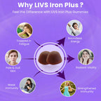 LIVS Nutrition iron gummies for vitality