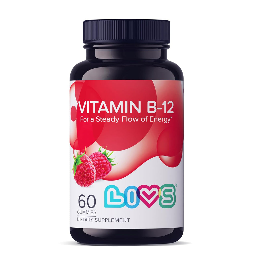 LIVS Nutrition Vitamin B12 gummies for energy