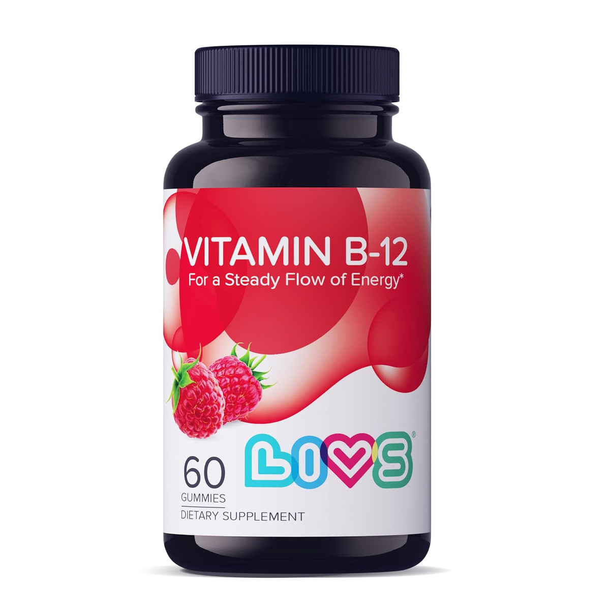 LIVS Nutrition Vitamin B12 gummies for energy