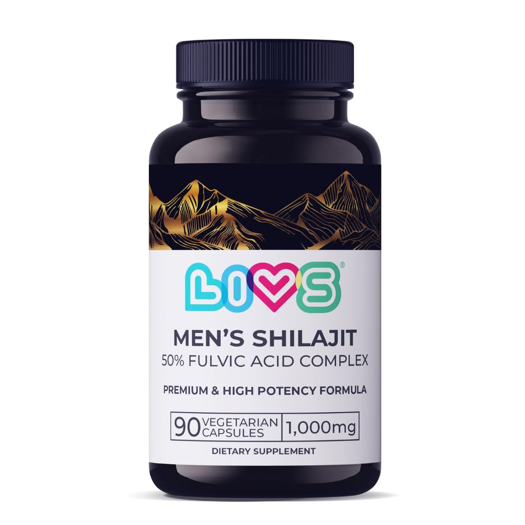 LIVS shilajit 1000 mg capsules