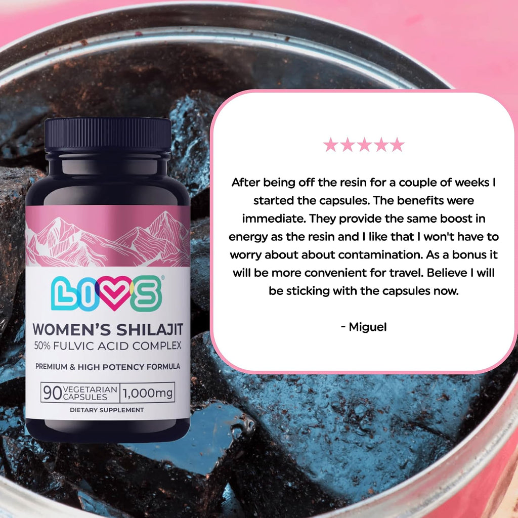 LIVS Shilajit for immune support