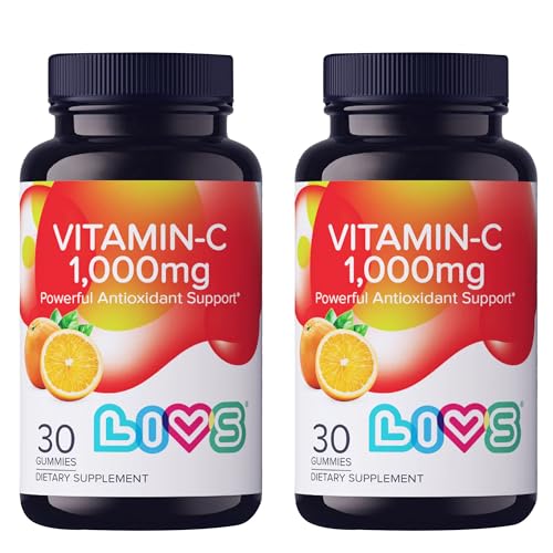 LIVS Vitamin C gummy supplements