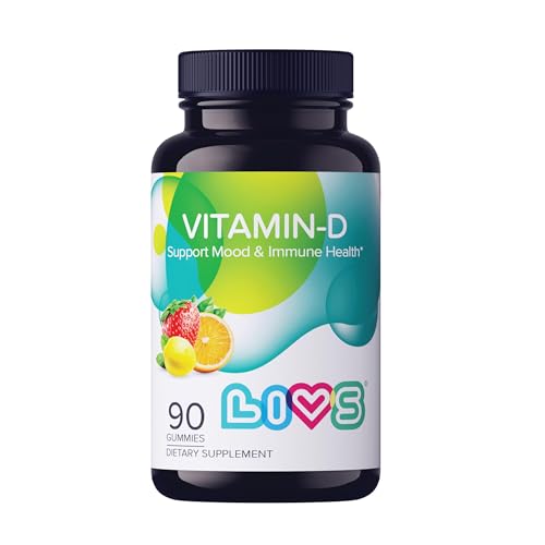 LIVS Vitamin D3 gummy supplements